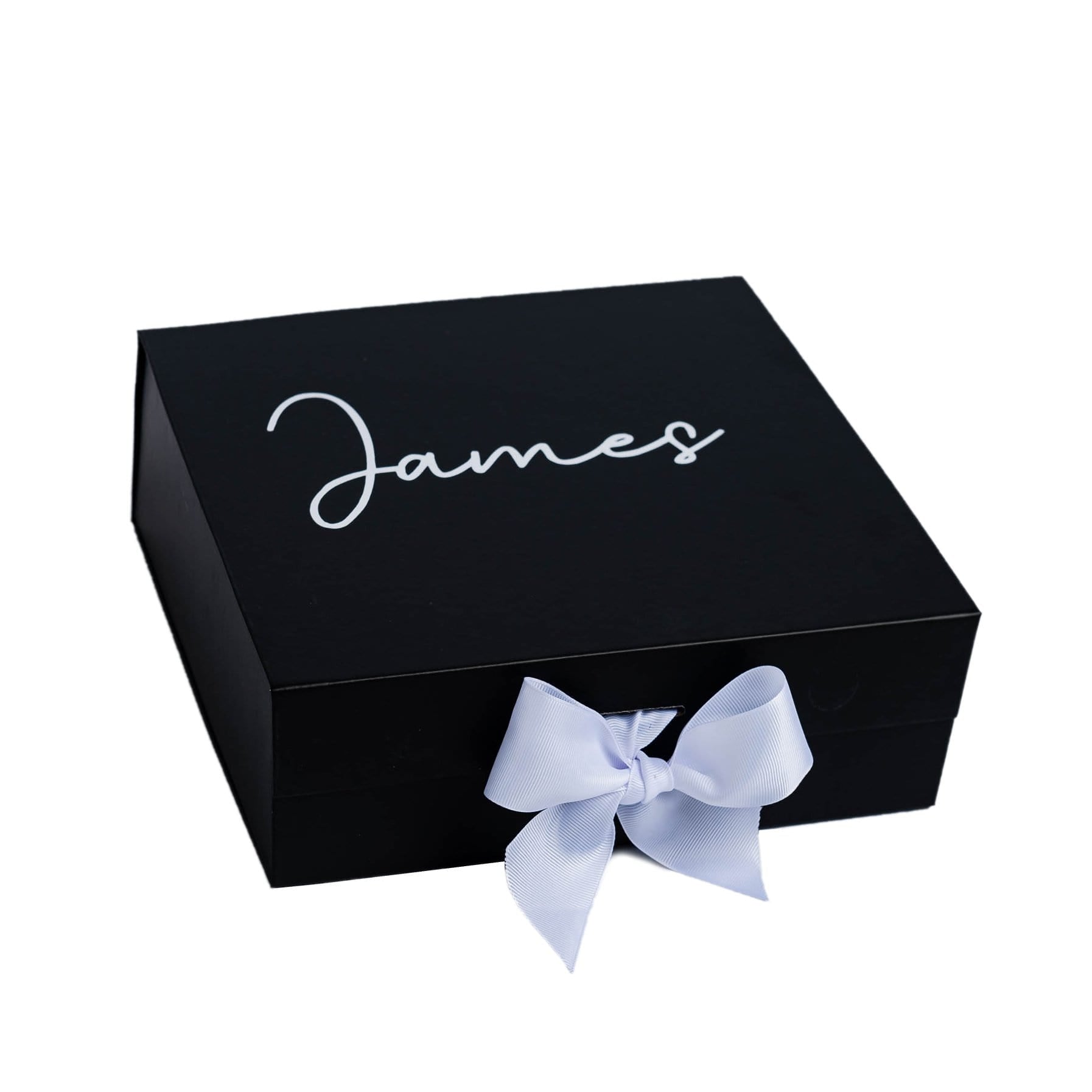 Premium Black Gift Box with Name on Top | Bubbly Box | We give and ...